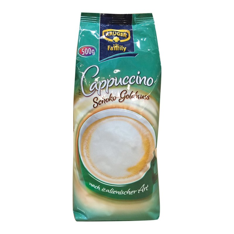 Krüger Family Cappuccino Schoko Goldnuss (500g Beutel)