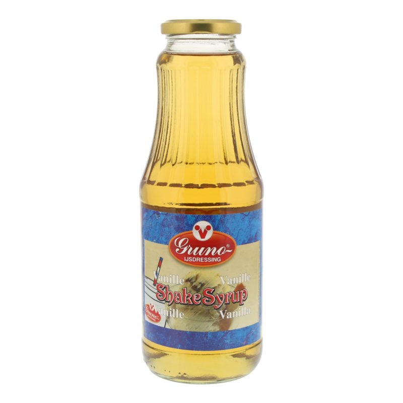 IJsdressing vanille shake syrup Fles 99 cl
