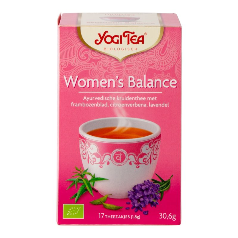 Biologische kruiden thee womans balance Pakje 17 zakjes x 1,8 gram
