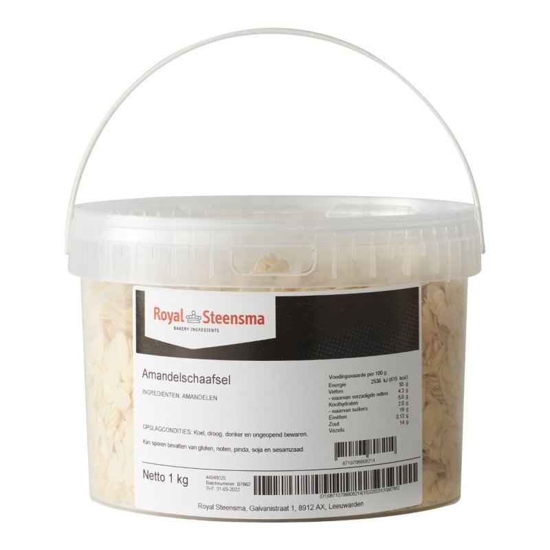 Amandelschaafsel Emmer 1 kilo