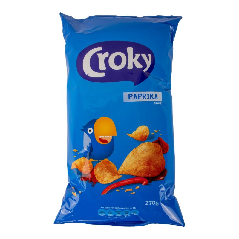 Chips paprika 2 zakken x 270 gram