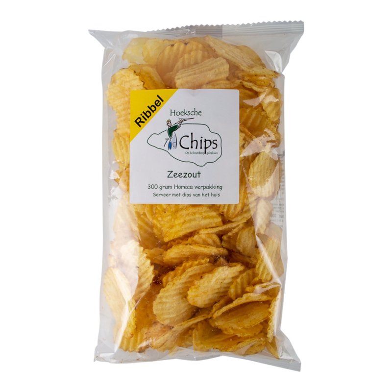 Chips ribbel Zak 300 gram