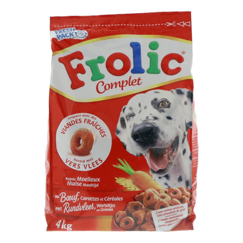 Frolic Classic vlees Zak 4 kilo