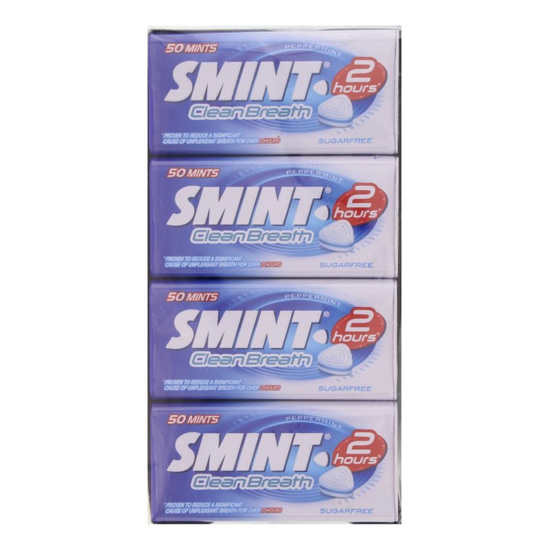 Mints clean breath, peppermint 12 dozen x 35 gram