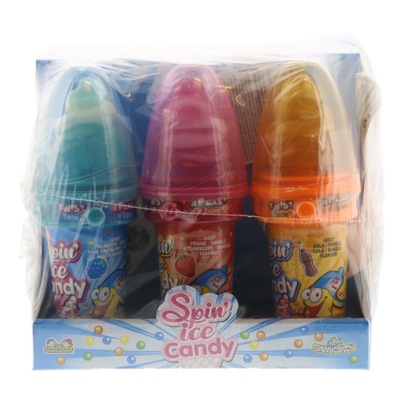Lolly spin ice candy 12 zakjes x 24 gram