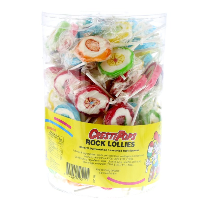 Rock lollies 120 stuks