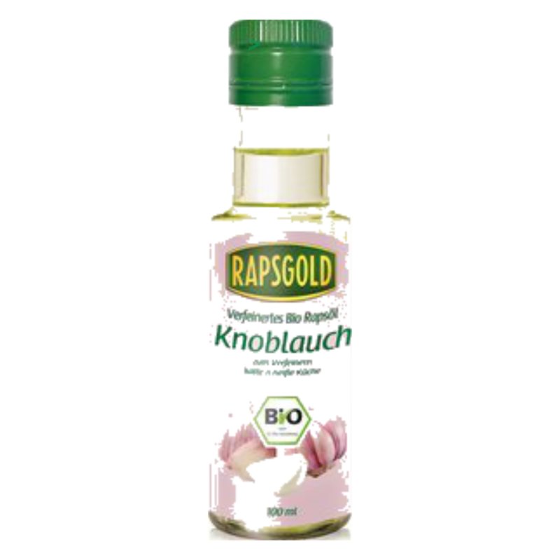 Rapsgold Bio Würzöl Knoblauch (100ml Glas)