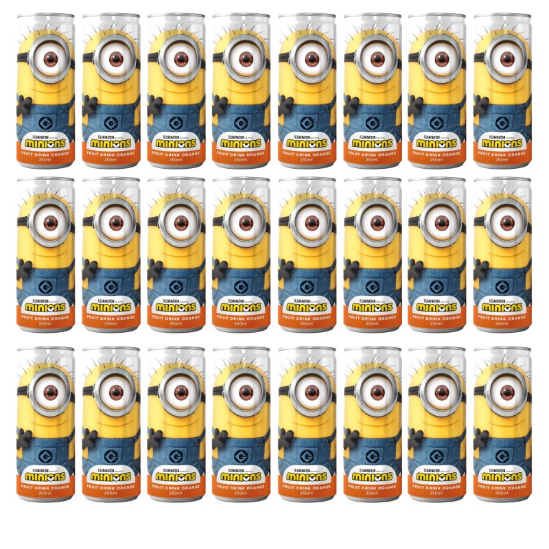 Minions Fruit Drink Orange (24x250ml Dose)