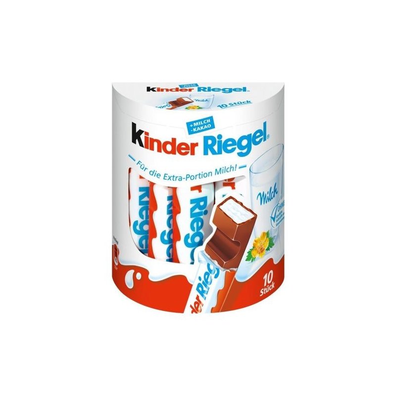 Ferrero Kinder Riegel 10 Riegel (210g Packung)