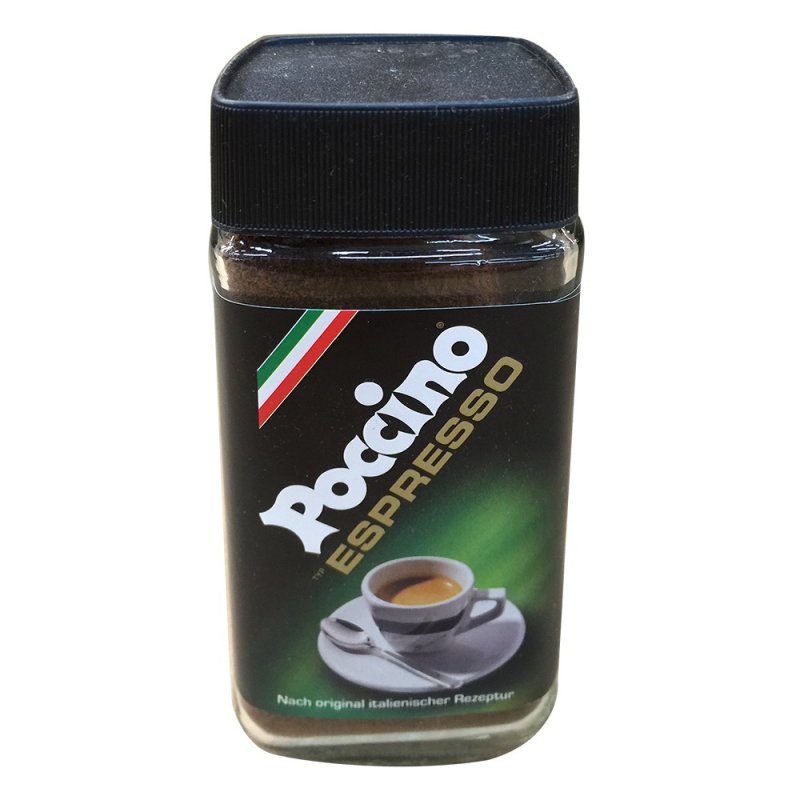 Poccino Kaffee Espresso 3er Pack (3x50g, Glas)