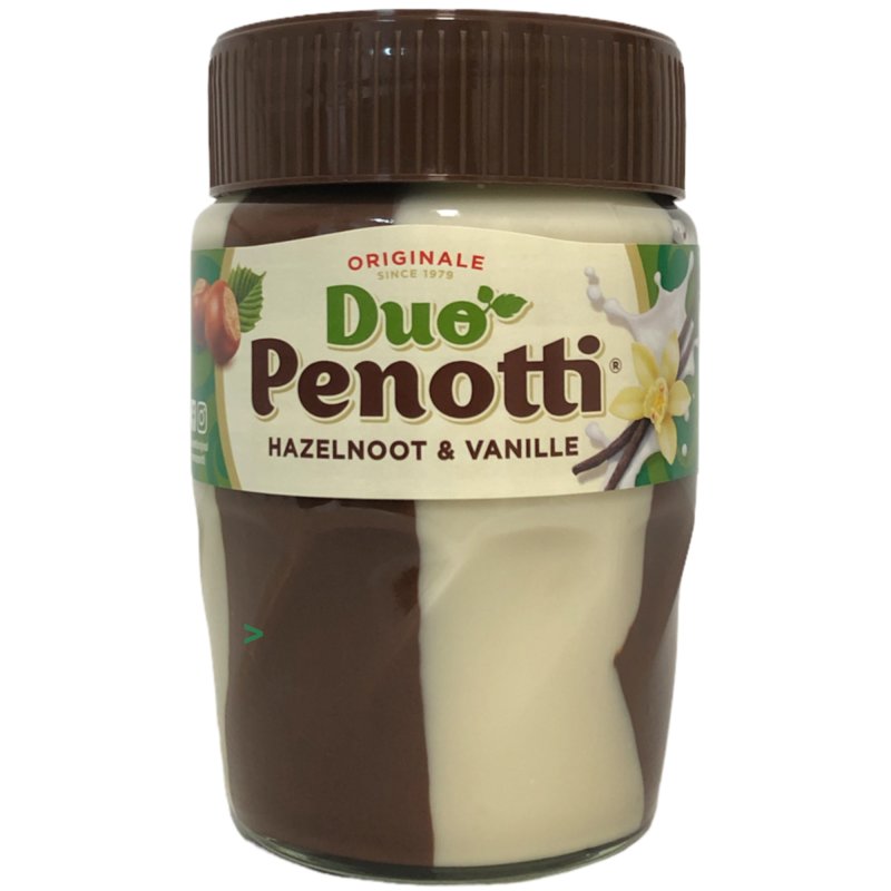 Duo Penotti Hazelnoot & Vanillie 6er Pack (Haselnuss & Vanille, 6x400