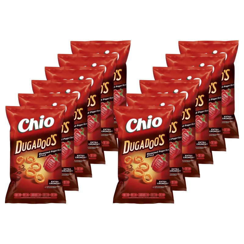 Chio Dugadoo's Roasted Paprika Style (12x125g Packung)