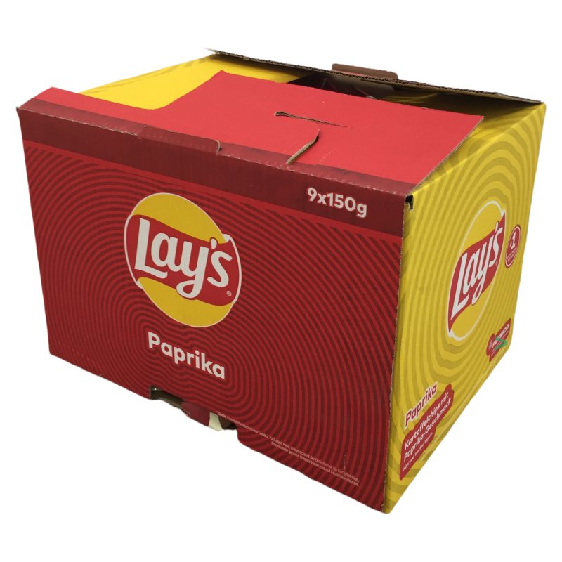 Lay's Chips Paprika (9x150g Packung)