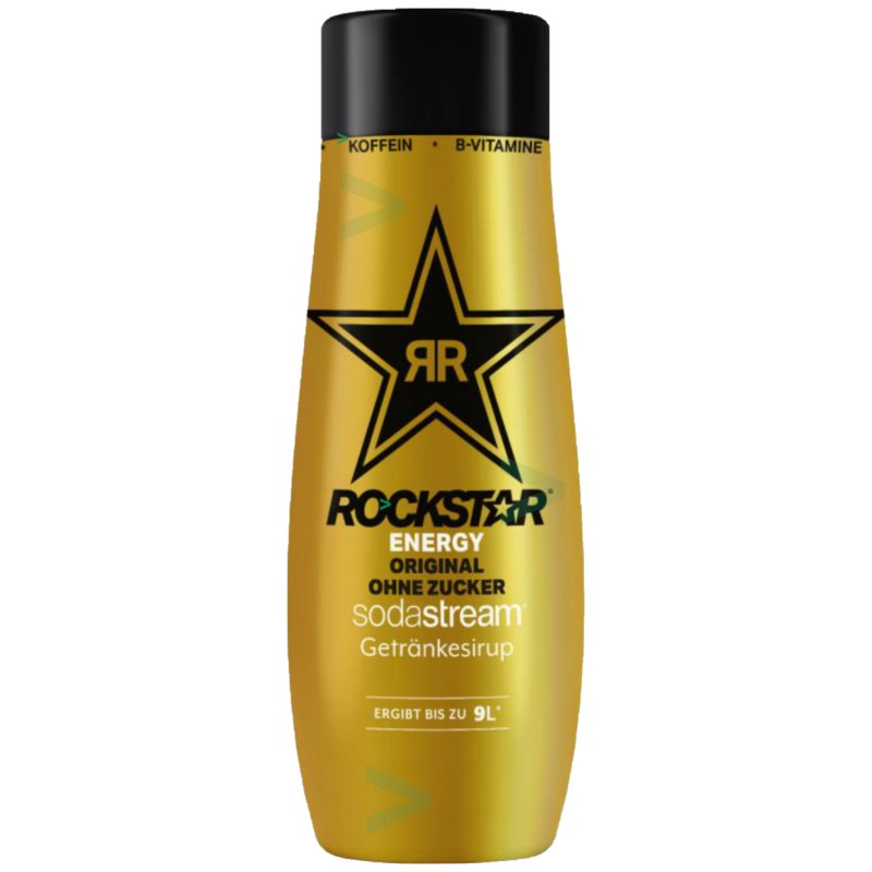 SodaStream Rockstar Original ohne Zucker Getränkesirup (0,44l Flasche