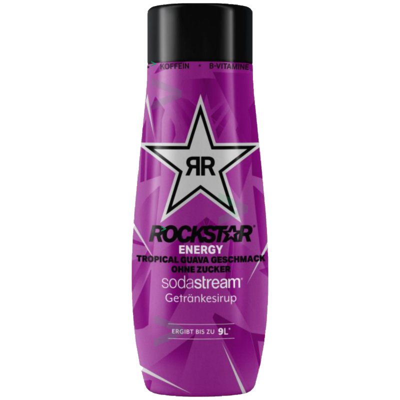 SodaStream Rockstar Original ohne Zucker Getränkesirup (0,44l Flasche