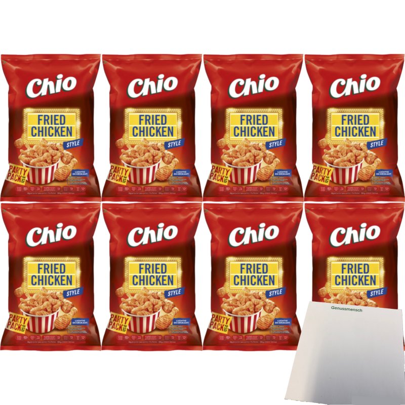 Chio Fried Chicken 8er Pack (8x125g Packung) + usy Block
