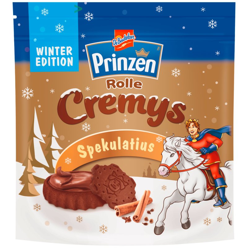 Prinzen Rolle Cremys Spekulatius 3er Pack (3x172g Packung) + usy Bloc
