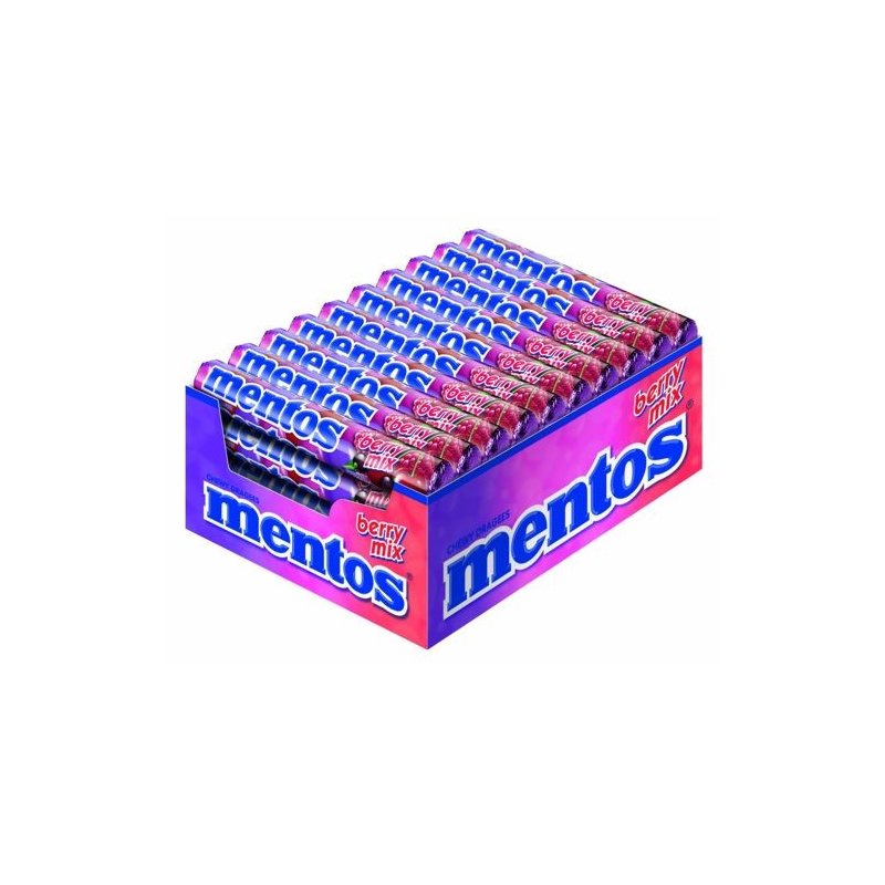 Mentos Berry Mix Drops, 40 Rollen
