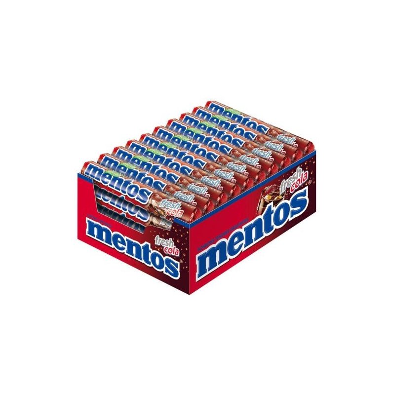 Mentos Fresh Cola Drops (40x37,5g Rollen)