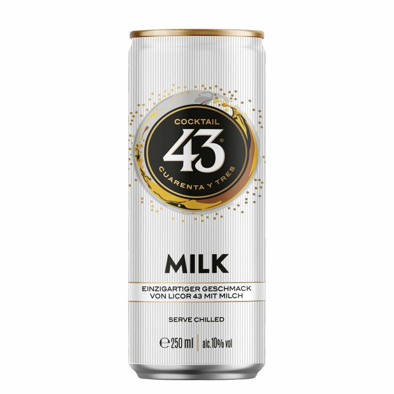 Cocktail 43 MILK 10% Vol. 250ml