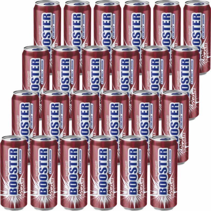 Booster Energy Pomegranate DPG (24x330ml Dose)