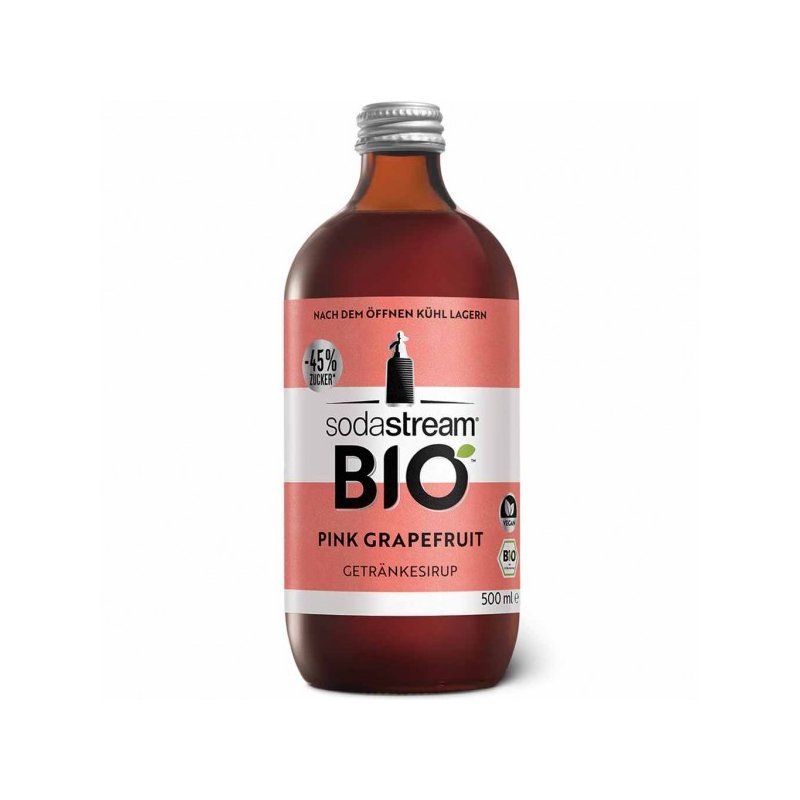 SodaStream Bio Pink Grapefruit-Geschmack (500ml Flasche)
