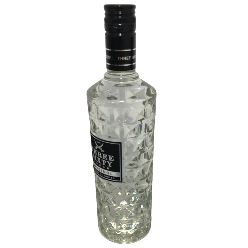Three Sixty Vodka 37,5% vol. (1x0,7L) + 100 Stück Ahoj-Brause für bra