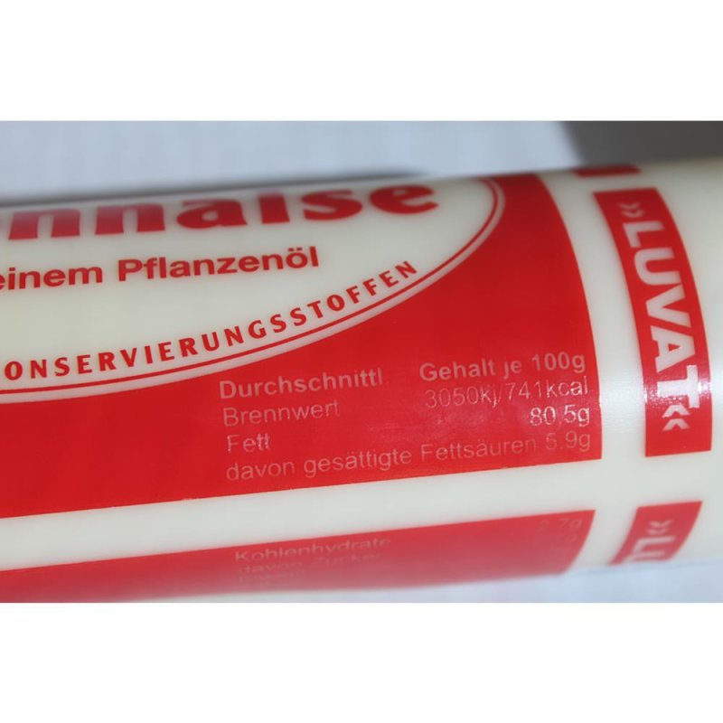 Luvat Delikatess-Mayonnaise 3er Pack (3x875ml Tube) + usy Block