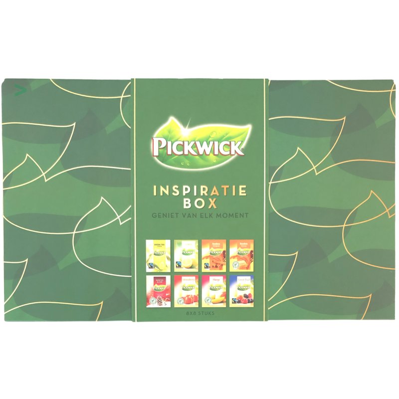 Pickwick Inspiratie Box 8 Sorten (64 Teebeutel)
