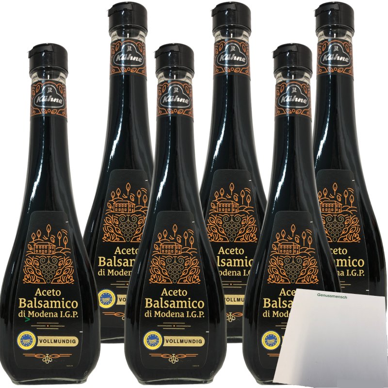 Kühne Aceto Balsamico di Modena vollmundig Essig aus original italien