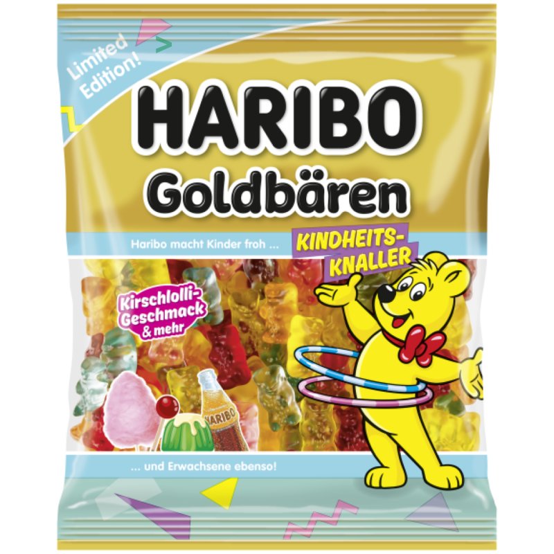 Haribo Goldbären Kindheitsknaller (175g Packung)