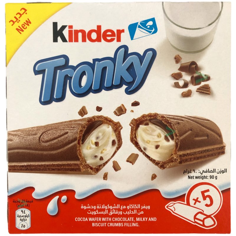 Ferrero Kinder Tronky (5 Riegel, 90g Packung)