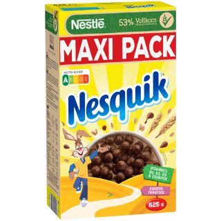 Nestlé Nesquik Knusper-Frühstück Cornflakes mit 53% Vollkorn 6er Pack