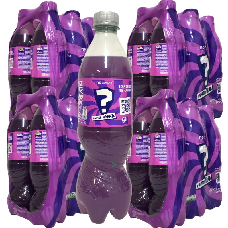 Fanta WTF What the Fanta mit exotischem Fruchtgeschmack 4er Pack (24x