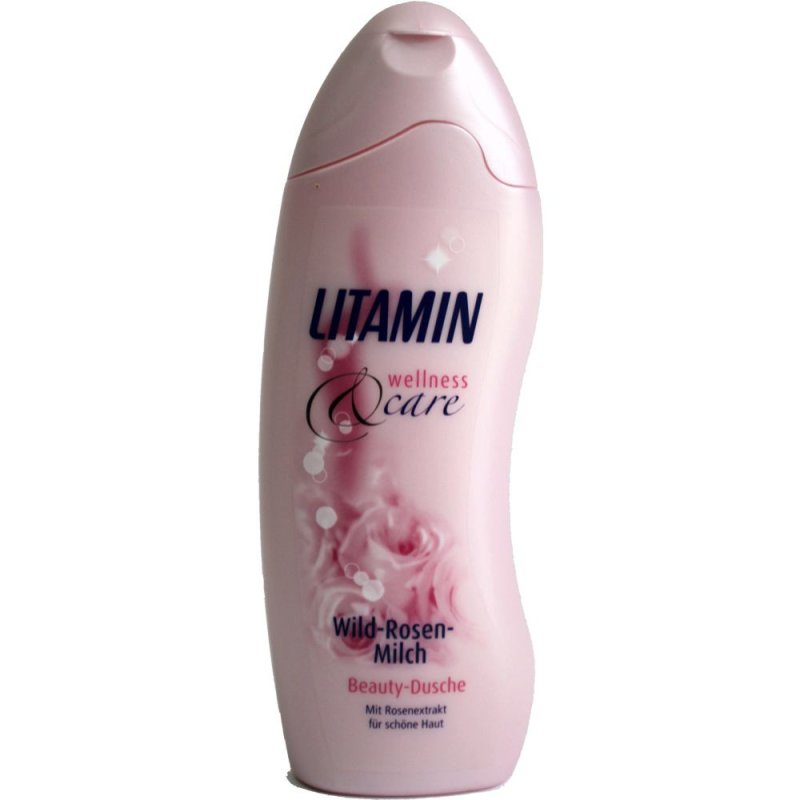 Litamin Wellness & Care Dusche Wild-Rosen-Milch (250ml)