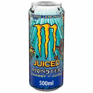 MONSTER Energy Drink Juiced Aussie Style Lemonade 12er Pack (12x0,5l