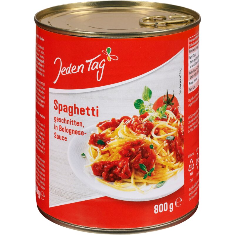 Jeden Tag Spaghetti Bolognese (800g)