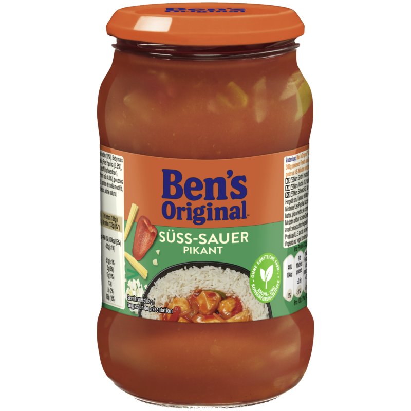 Ben's Original Sauce Süss-Sauer Pikant (400g Glas)