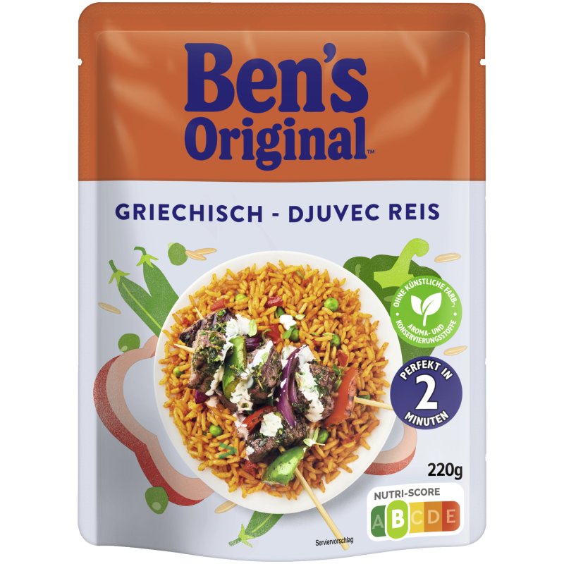 Ben's Original Express Griechisch Djuvec Reis (220g Packung)