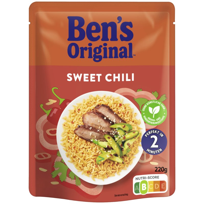 Ben's Original Express Sweet Chili Reis (220g Packung)
