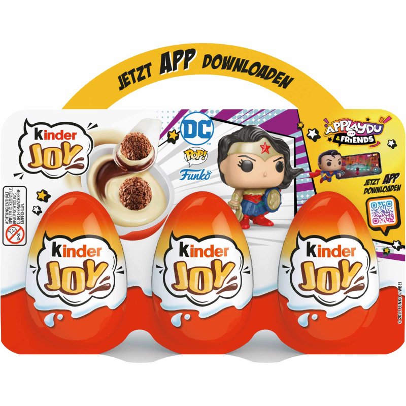 kinder Joy DC Comics 3er Set (3x20g Eier)