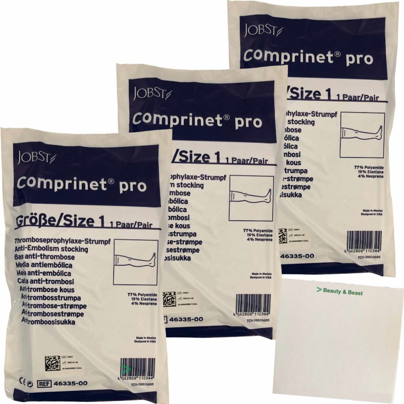 Comprinet Pro Anti-Thrombose Kompressionsstrümpfe oberschenkellang 3e