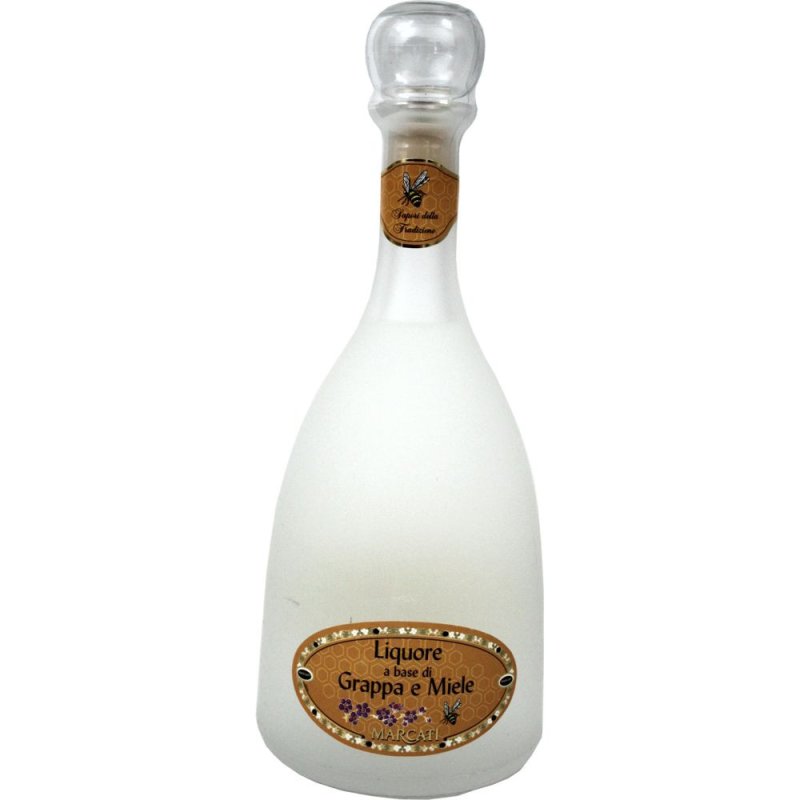 Grappa und Likör mit Honig (0,7l Flasche)