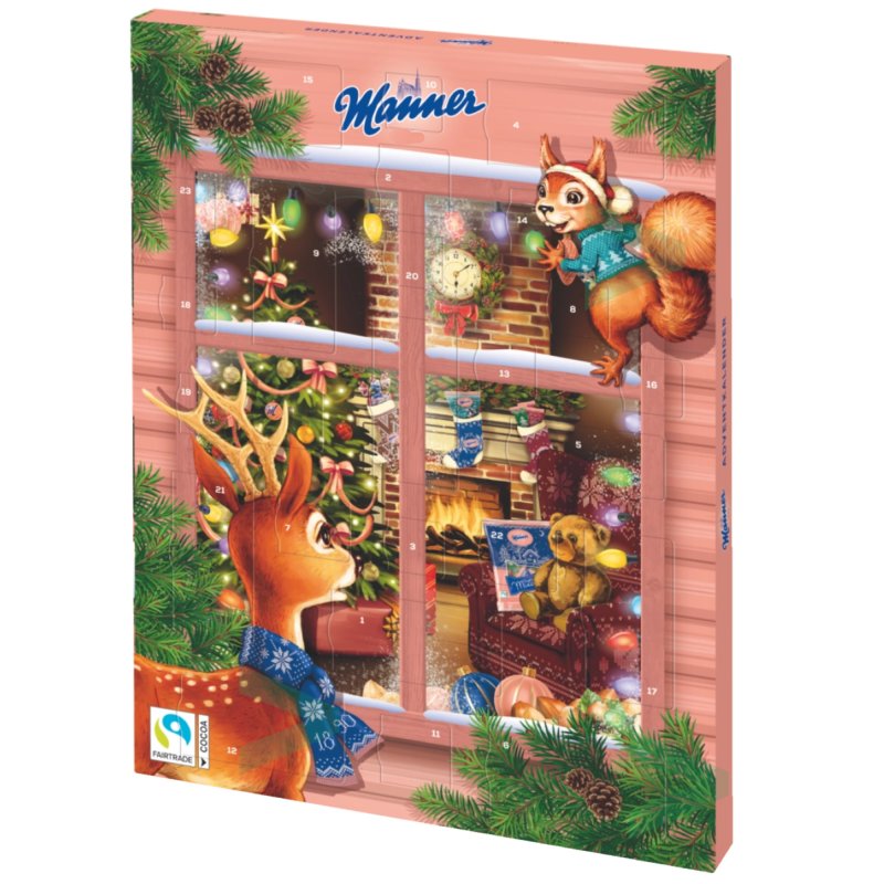 Manner Adventskalender (260g Packung)
