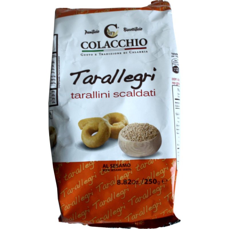 Colacchio Tarallegri Gebäck aus Kalabrien (250g Beutel)