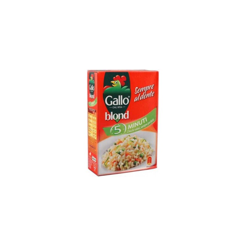 Gallo blond Riso Reis (500g Packung)
