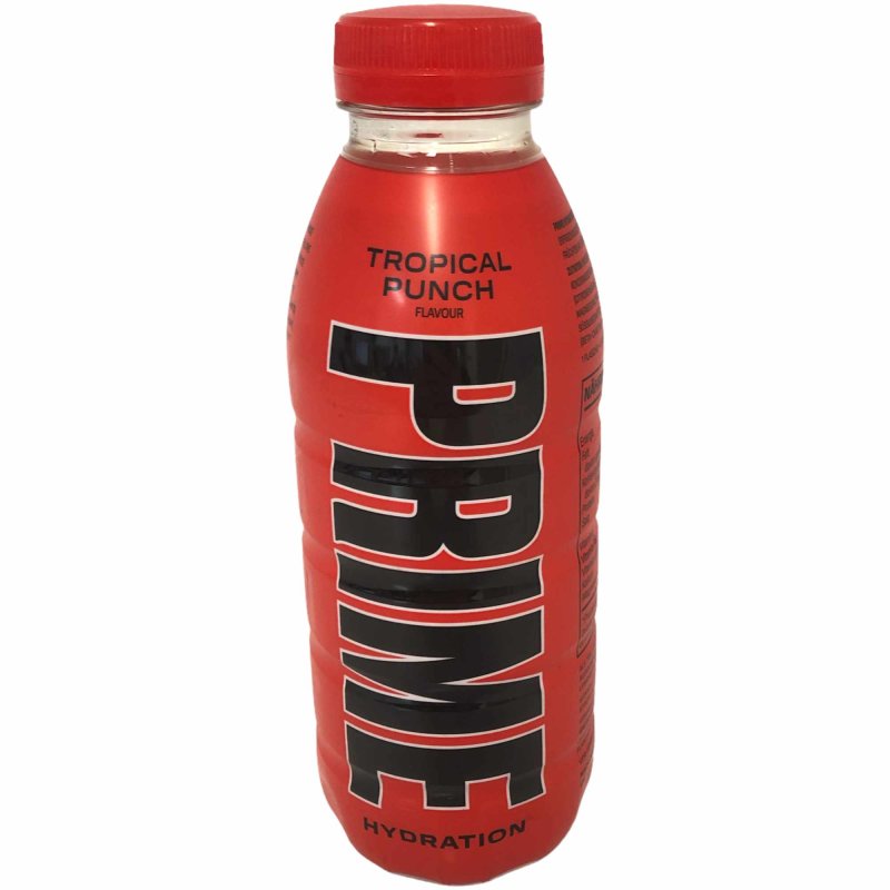 Prime Hydration Sportdrink Tropical Punch Flavour (500ml Flasche)