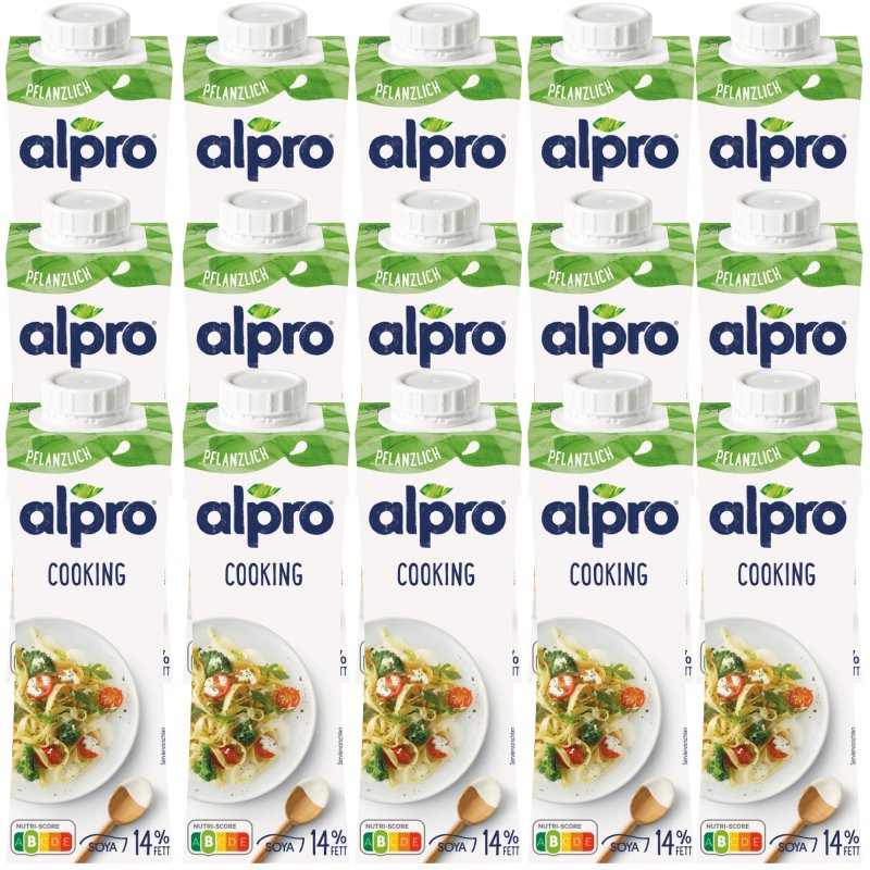 Alpro Soja Cuisine zum Kochen VPE (15x250ml Packung)
