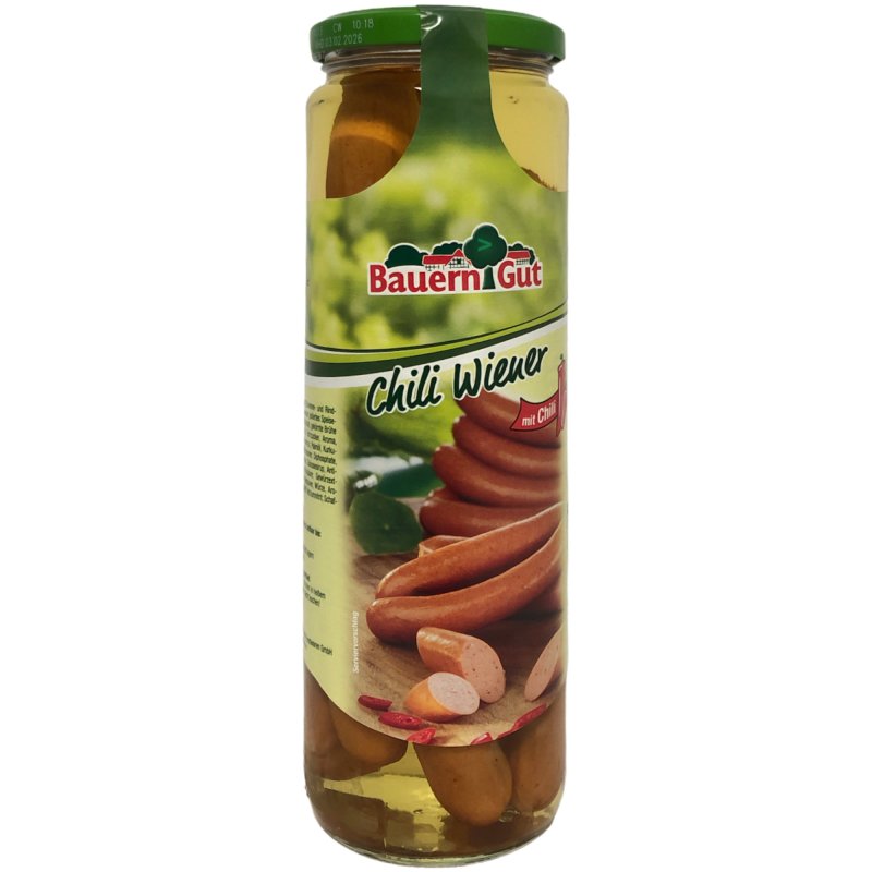 Bauerngut Chiliwiener Wienerwürstchen (ATG 300g)