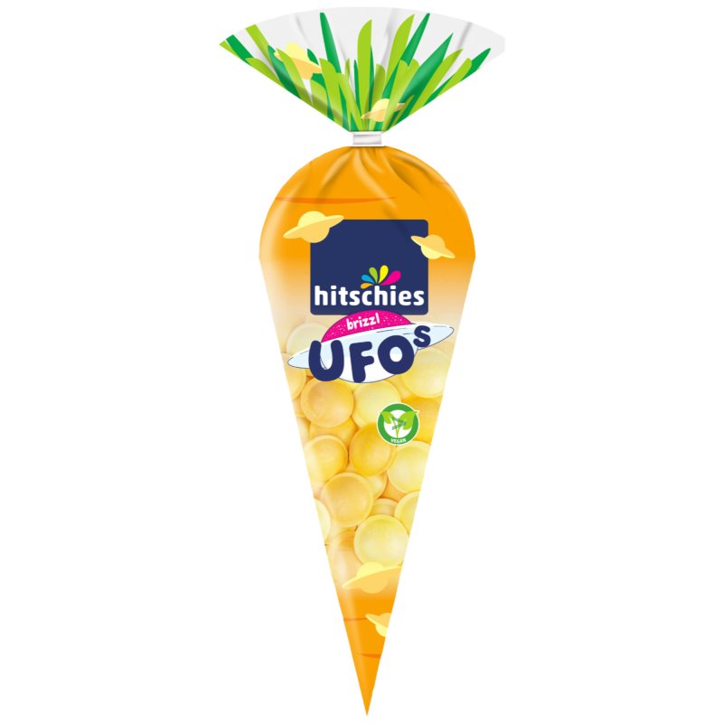 hitschies brizzl Ufos Happy Carrot Oblaten-Kapseln mit Brausefüllung